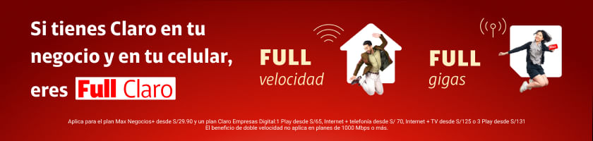 1 Play Internet Claro Empresas Digital 300 Mbps